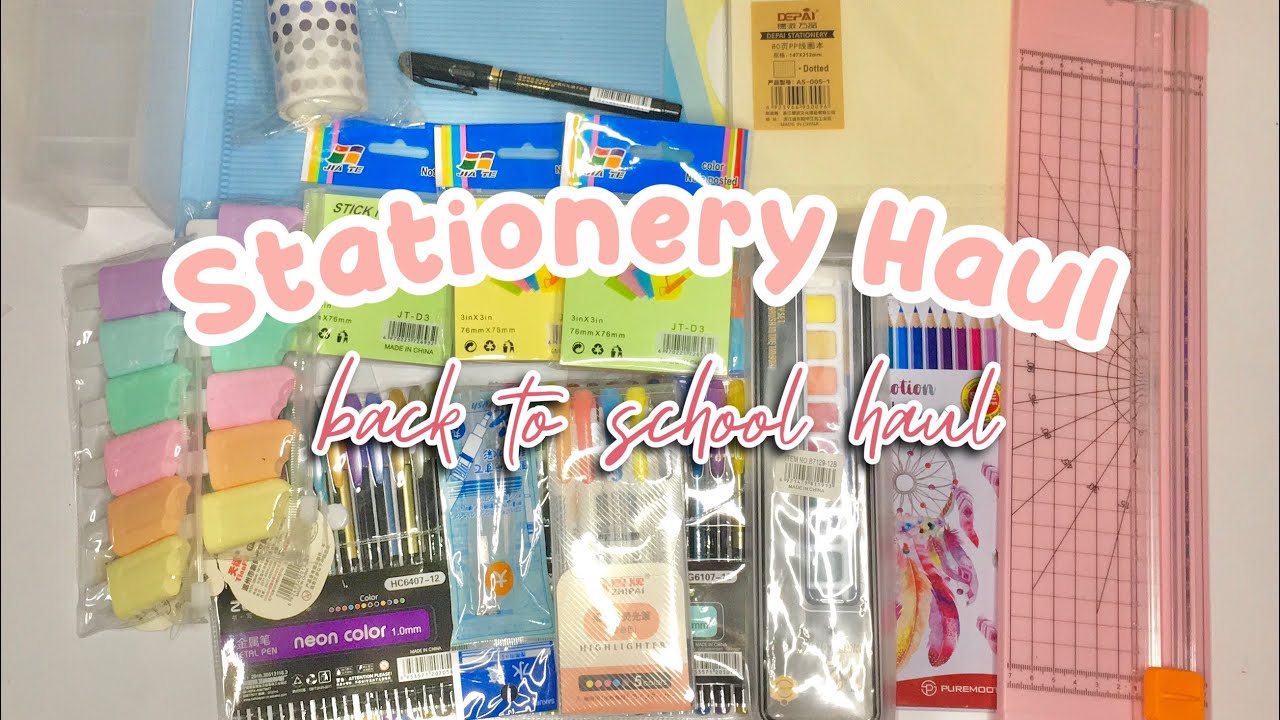 Stationery Haul 2021 Giveaway Shopee Haul Philippines Lorie Jane Stationery Haul 2021 Giveaway Shopee Haul Philippines Lorie Jane