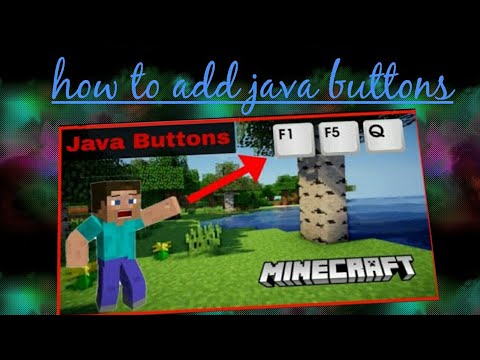 F5,F1 and Q Buttons For Minecraft PE /Java buttons /in Hindi /2022 ...