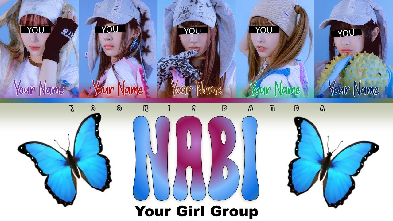 [YOUR GIRL GROUP] NABI by BIBI [5 Members ver] (Color Coded Lyrics Han ...
