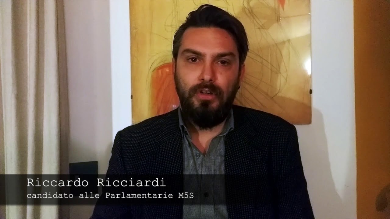Riccardo Ricciardi - candidato Parlamentarie M5S - YouTube