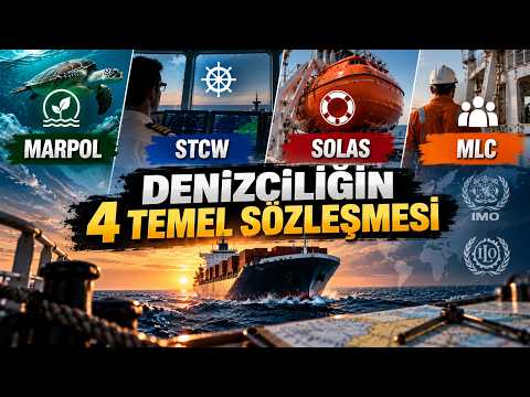 SOLAS, MARPOL, STCW ve MLC Nedir? | Denizciliğin 4 Temel Sözleşmesi