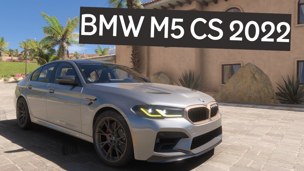 BMW M5 CS 2022 GAMEPLAY DRIVE AND COCKPIT VIEW - FORZA HORIZON 5 | #FH5 ...