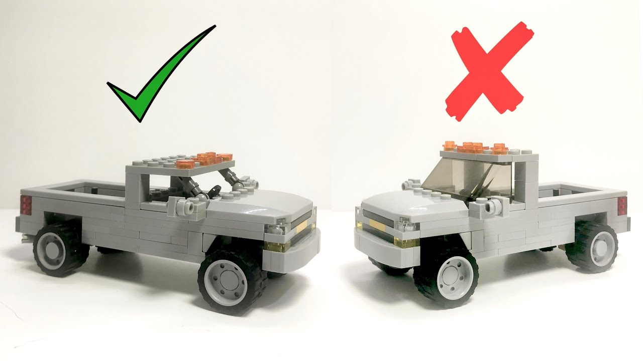 Tips and tricks for building better LEGO vehicle mocs! - YouTube