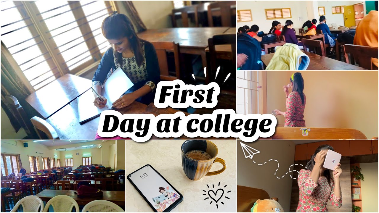First Day of College; 5AM College morning routine,My first day at ...
