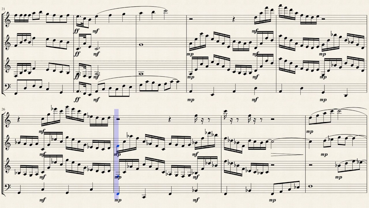 Quarteto de Sopros N.º 1 - YouTube