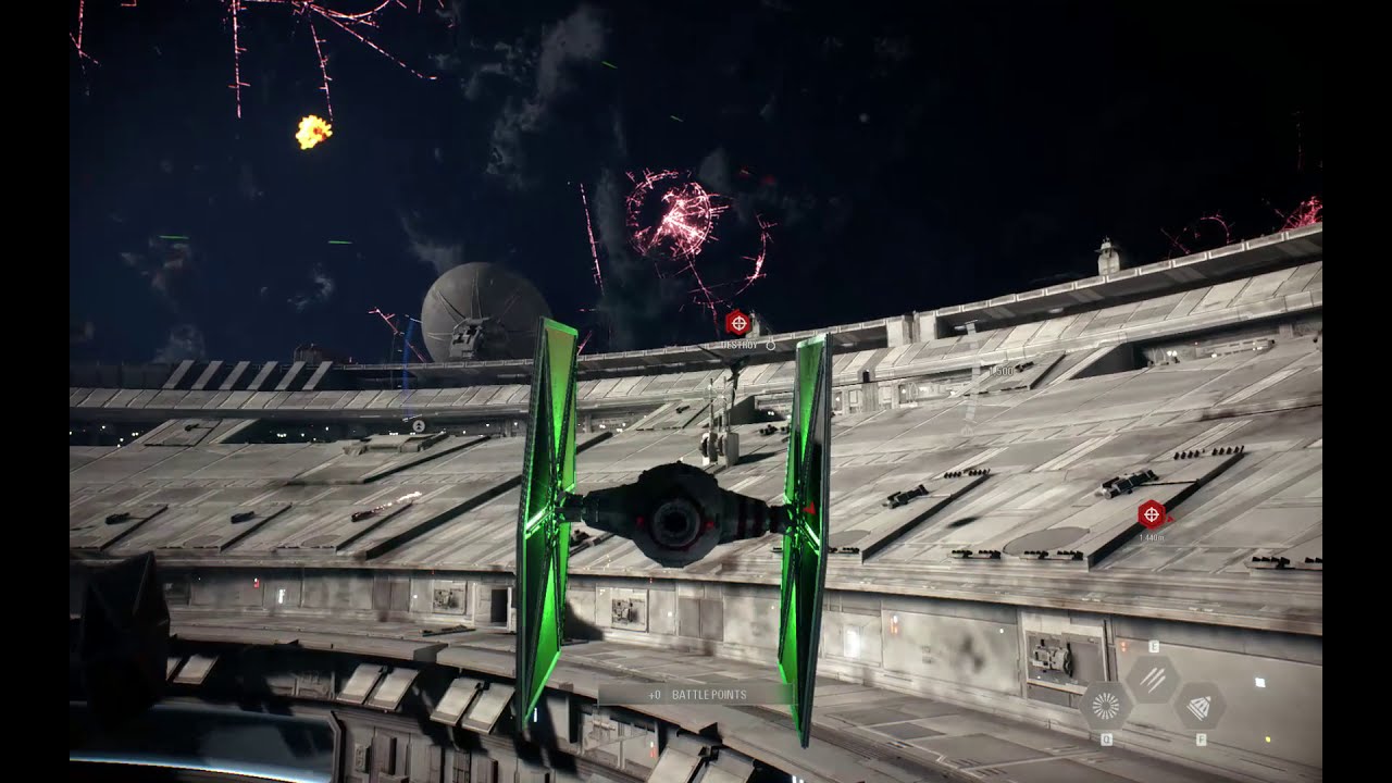 STAR WARS Battlefront II Gameplay Destroy The CORVUS - YouTube