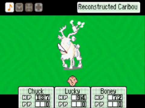 Mother 3 - Miniboss: Reconstructed Caribou - YouTube