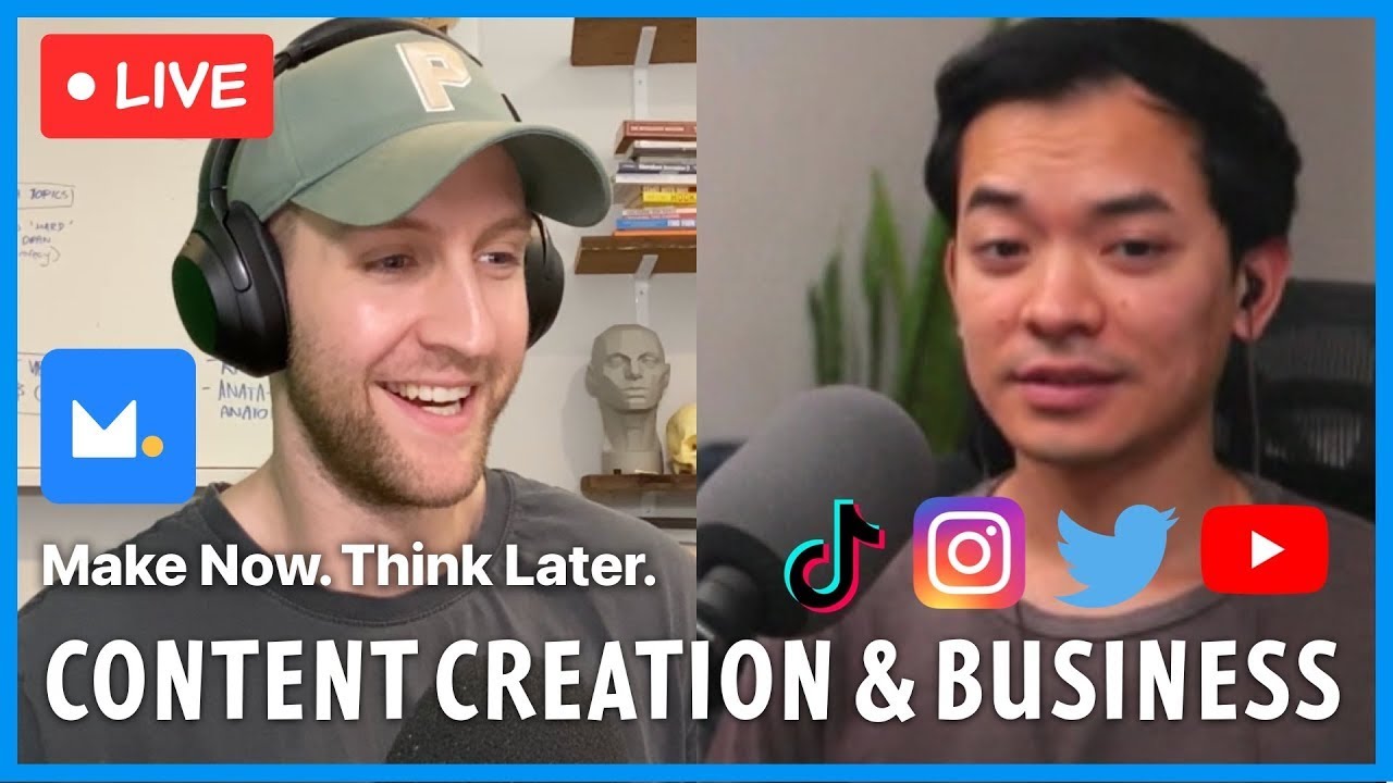 Behind the scenes of content - Make Now Think Later Podcast Ep 19 - YouTube