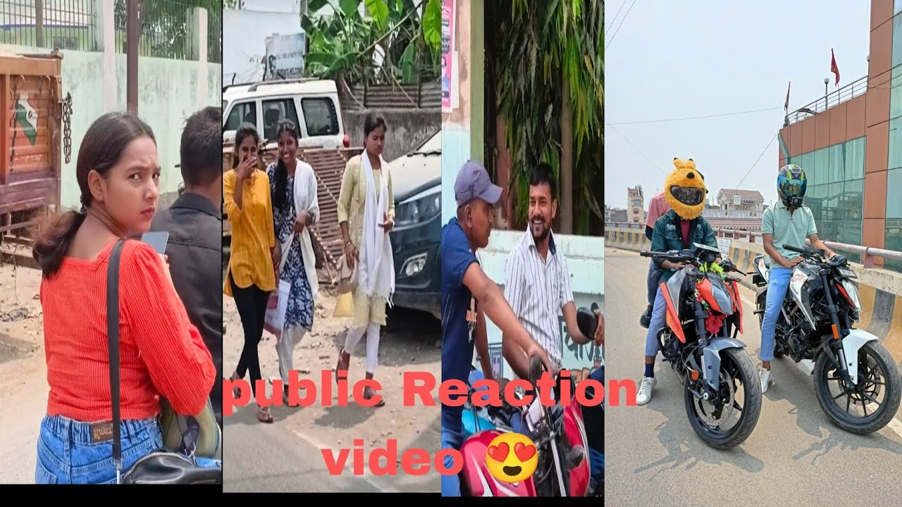 || public reaction || cute girl reaction 😂😍😜...........(video 1) - YouTube