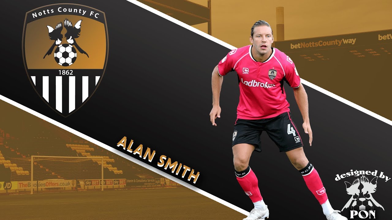 Alan Smith Notts County Skills, Assists & Goals - YouTube