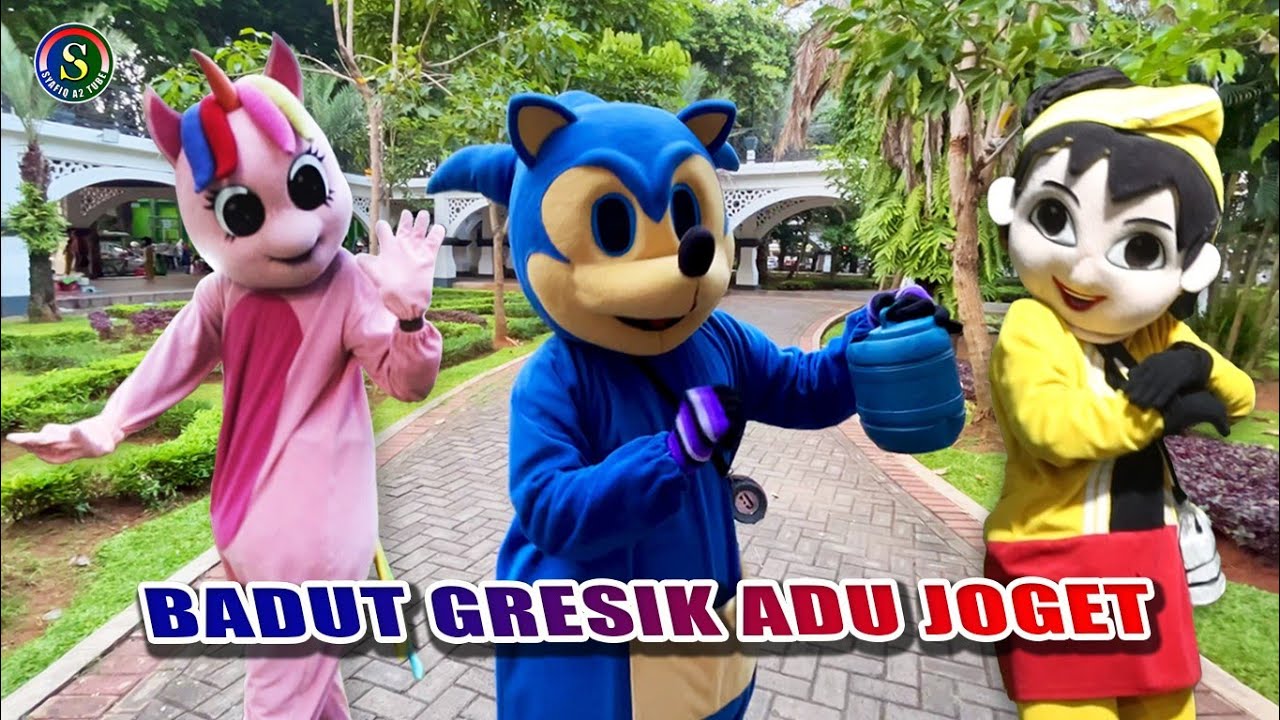 BADUT GRESIK adu JOGET~ Badut Sonic VS Badut Syifa | Kumpulan Badut² ...