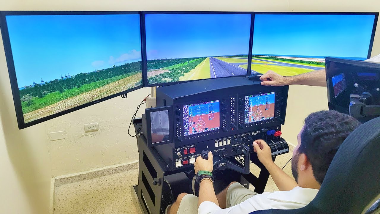 Dominican Republic Air Force Elite PI-1000 Flight Simulator Checkout ...