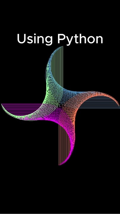 Super Cool Graphics With Python 💻🚀 Python Coding Youtubeshorts Reels Status Viral