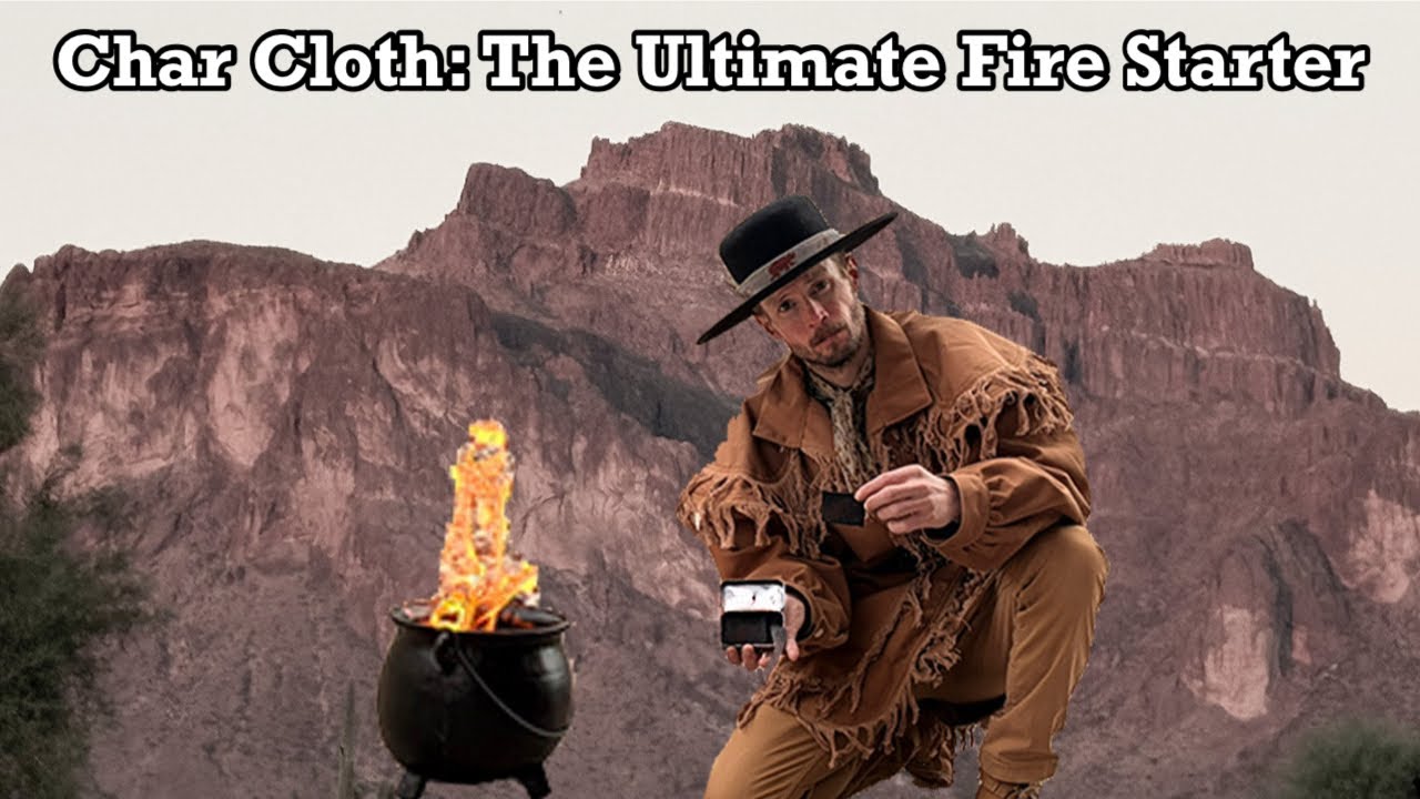 What The Mountain Men Used To Start A Fire - YouTube