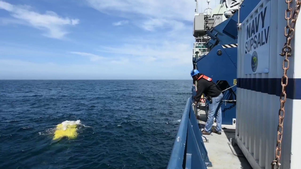 R/V ATLANTIS Deploys CURV-21 in Search of Argentine Submarine A.R.A ...