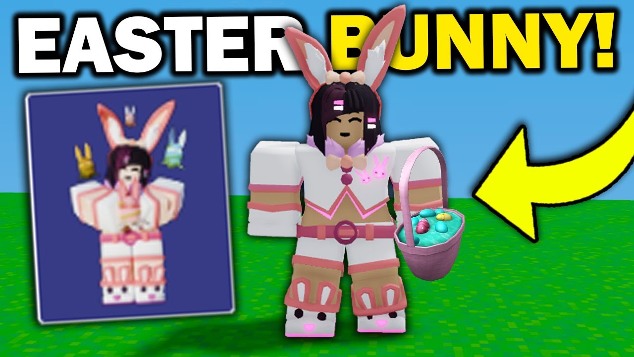 EASTER BUNNY KIT in Roblox Bedwars - YouTube