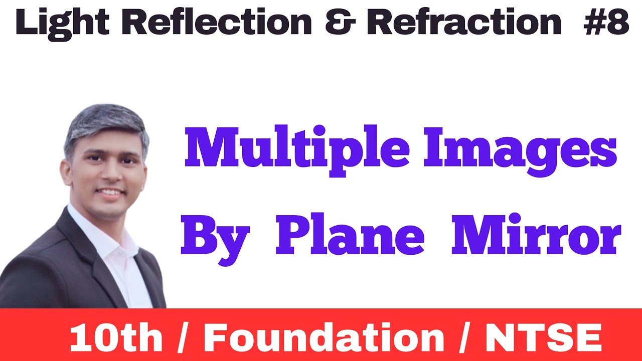 Light Reflection & Refraction 08// Multiple Images By Plane Mirror ...