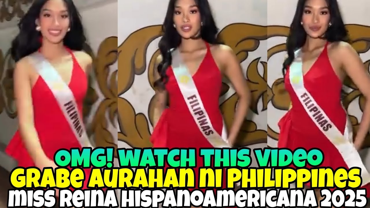 TULALA ibang Lahi Kay Philippines OMG! Miss Reina hispanoamericana 2025 ...