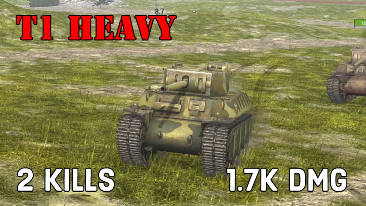 T1 Heavy - Falls Creek - WoT Blitz Gameplay - YouTube