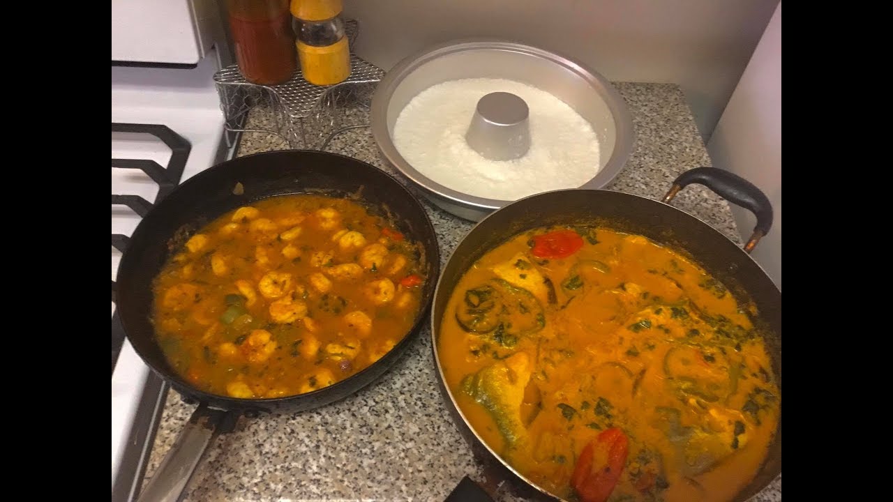 Moqueca de Peixe,Camarão ao Molho,Cuscuz de Tapioca - YouTube