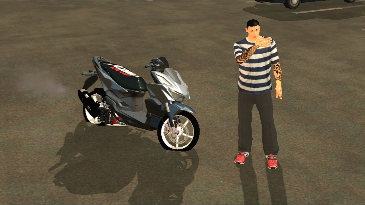 แจก&รีวิว mod Honda click 160i GTA San Andreas mobile - YouTube