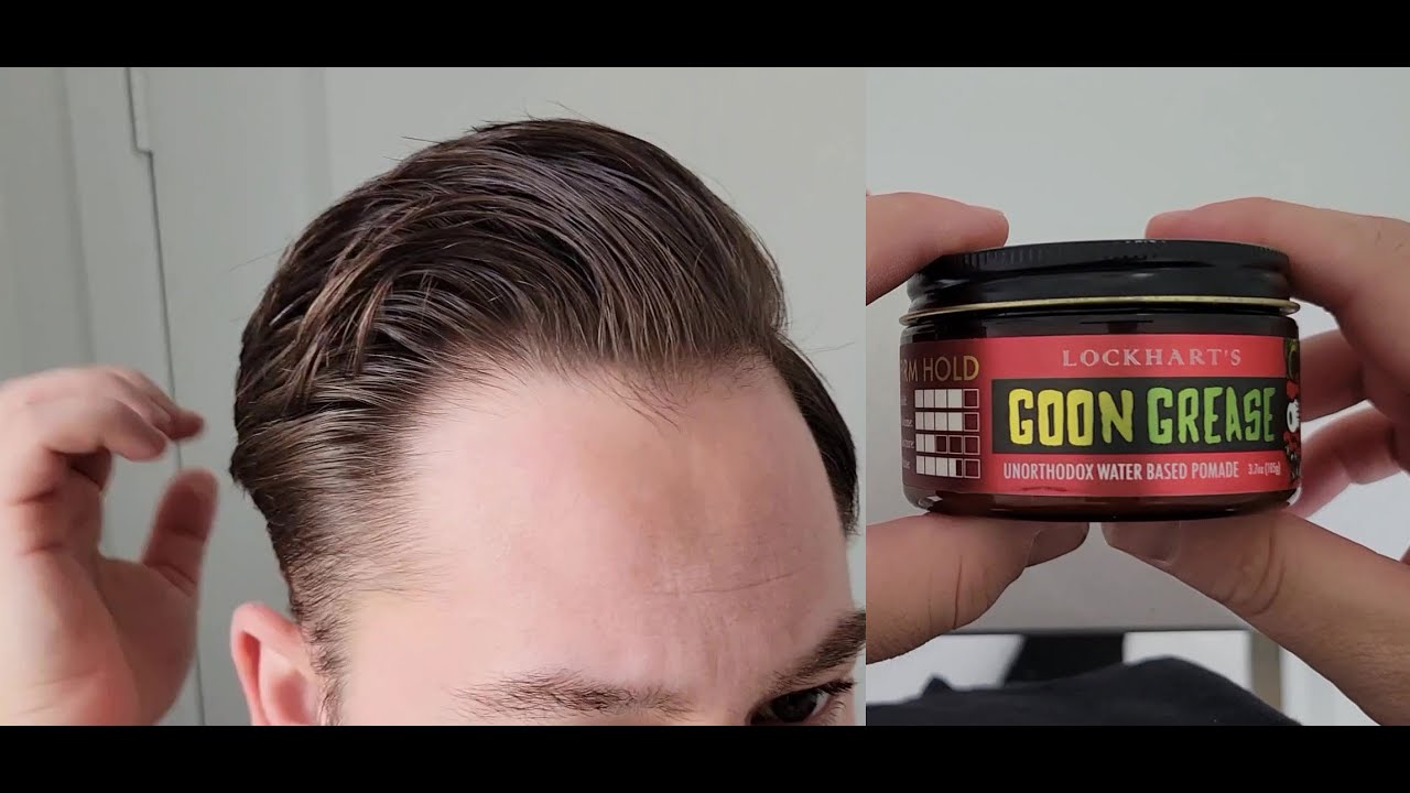 Lockhart's Unconventional Water Based Goon Grease Pomade - YouTube