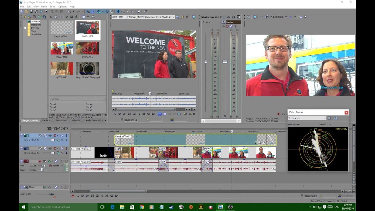 Sony Vegas Pro Tutorial. FX Window - YouTube