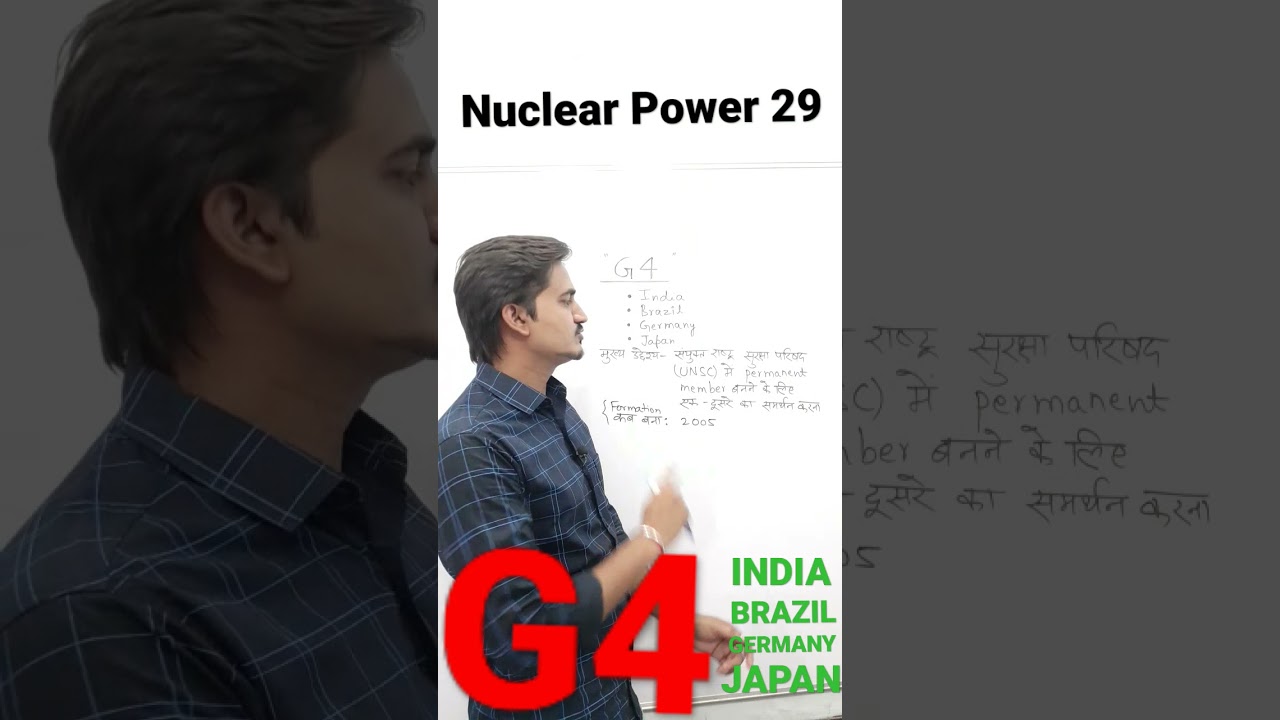 G4 || Group of Four || Members of G4 || G4 Nations || India || Brazil ...