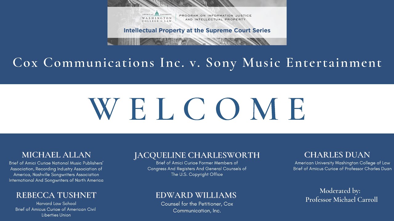Cox Communications, Inc. vs Sony Music Entertainment - IP at the ...