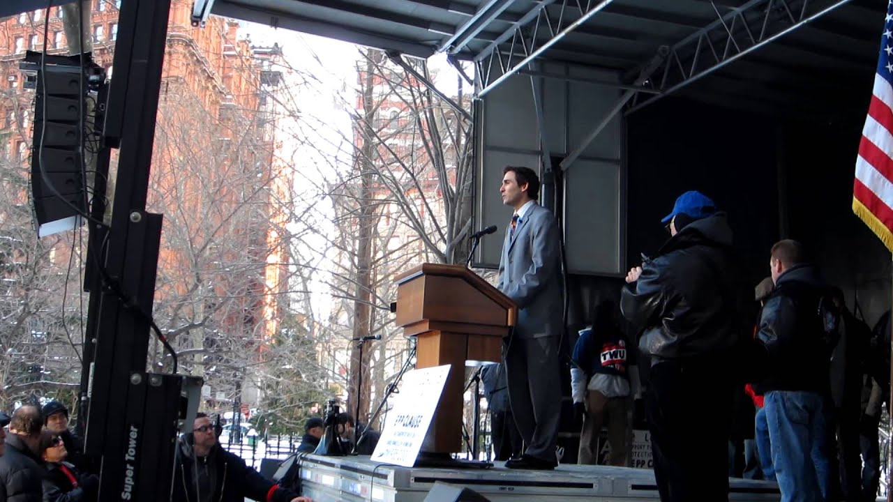 Rally with Amalgamated Transit Union (ATU) Local 1181 with Speech by ...