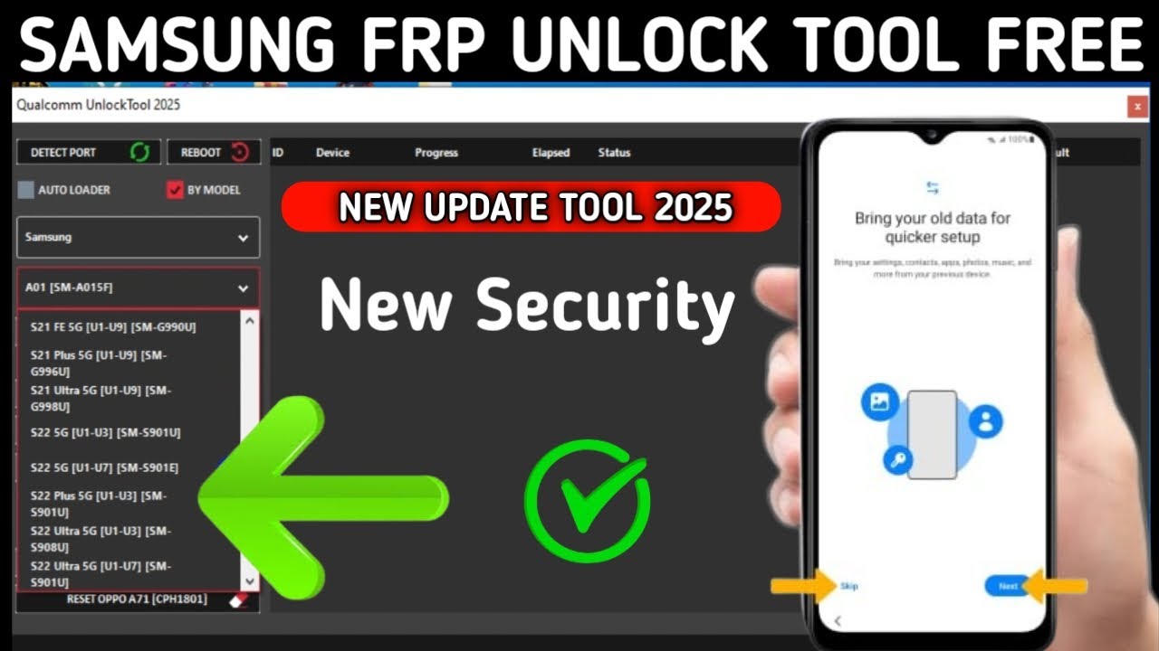 ALL SAMSUNG FRP BYPASS 2025 | SAMSUNG FRP UNLOCK TOOL 2025 | ONE CLICK ...