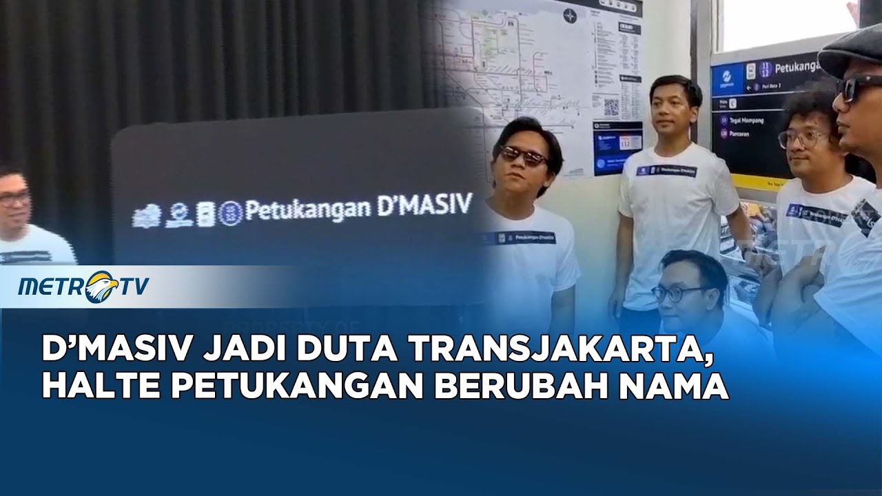 Transjakarta Jadikan Band D'Masiv Sebagai Duta Transjakarta Merubah ...