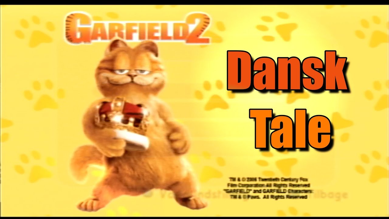 Garfield 2 (PS2) - Dansk Tale Film - YouTube