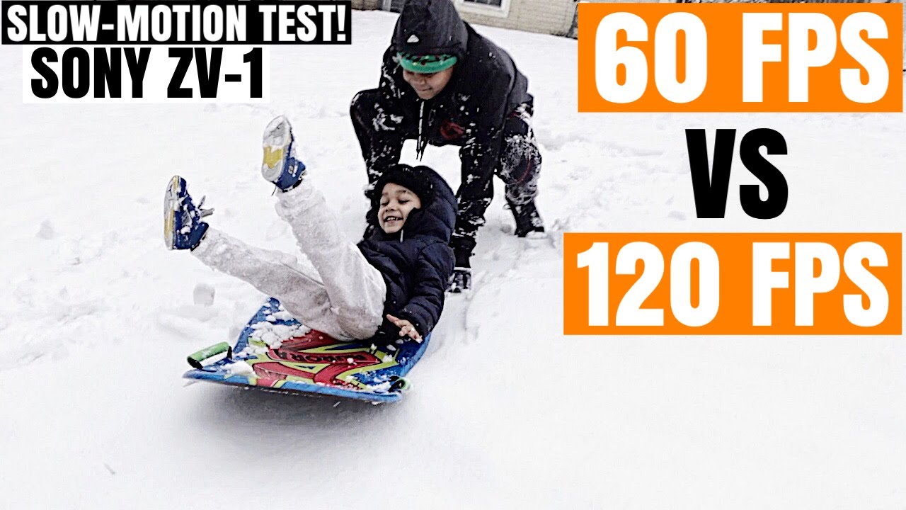 Slow Motion Showdown Test With Sony ZV-1! (60 fps VS 120 fps) - YouTube
