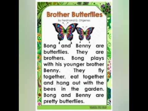 Brother Butterflies English small story for Beginners || spoken english ...