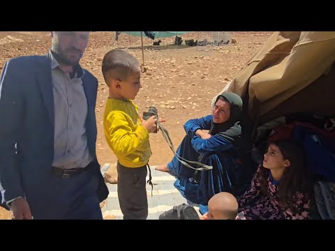 Returning to the nomadic area and attending the funeral of a relative of the Atabek