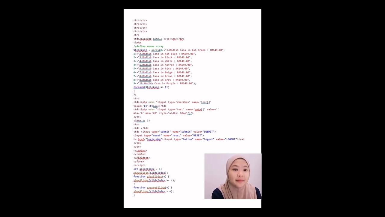 DFP50193 WEB PROGRAMMING PBT1 - YouTube