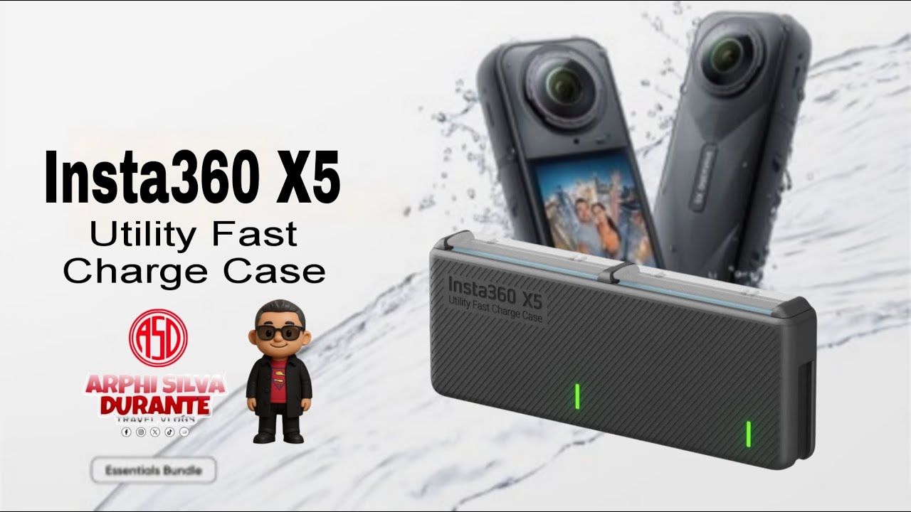 Insta360 X5 Utility Fast Charge Case - YouTube