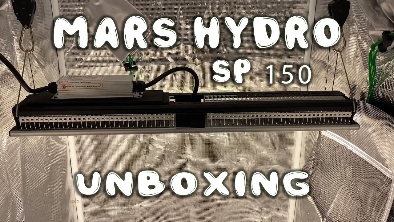 Mars Hydro SP 150 LED Unboxing - YouTube