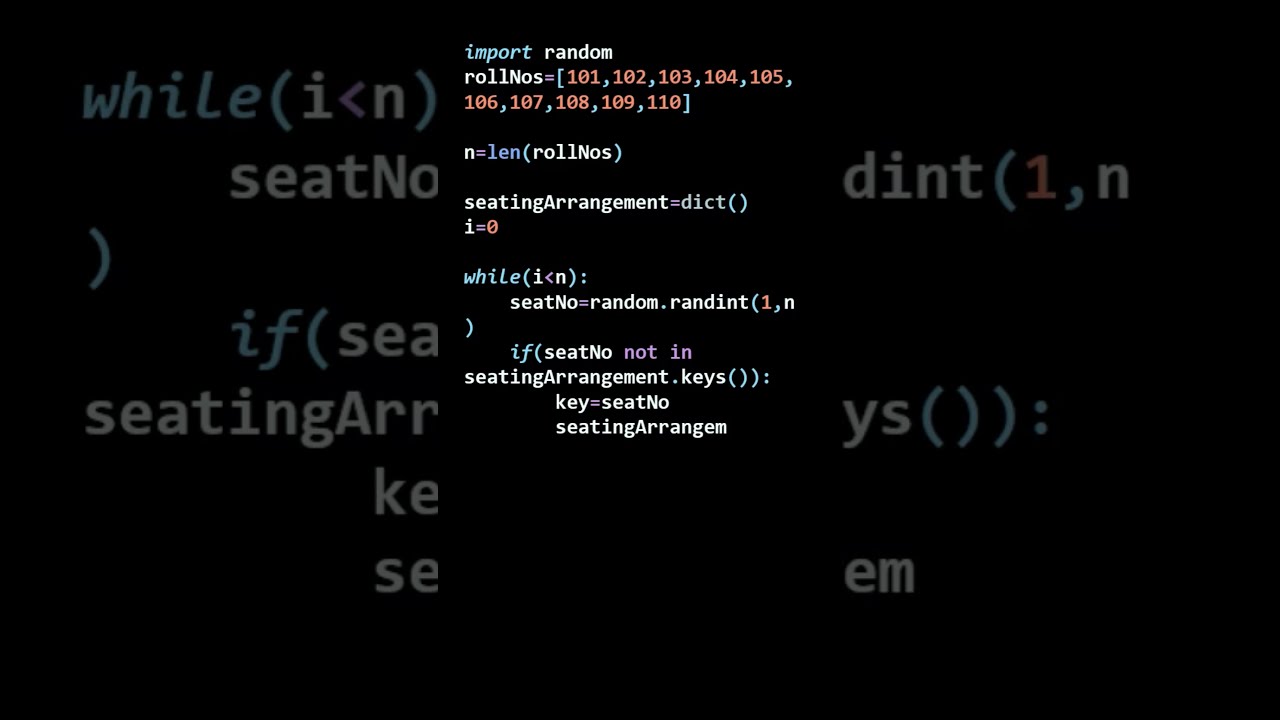 Python Dictionaries Small Program To Print Seating Arrangements For Python Dictionaries Small Program To Print Seating Arrangements For