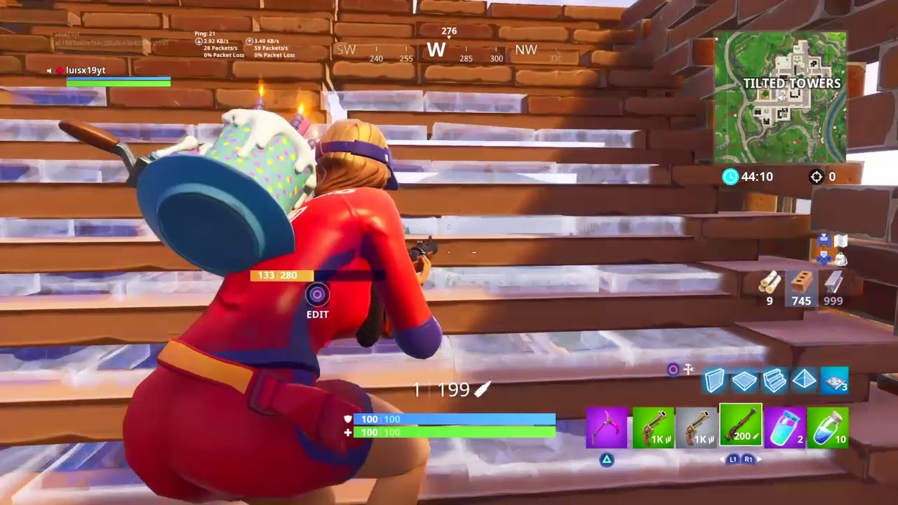 Crazy Building Battles To Max height !! Fortnite Battle Royale ...