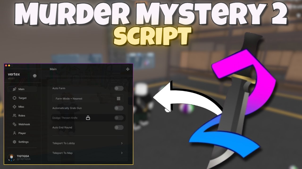 *NEW* MURDER MYSTERY 2 SCRIPT [ PASTEBIN 2025 ] KEYLESS - YouTube