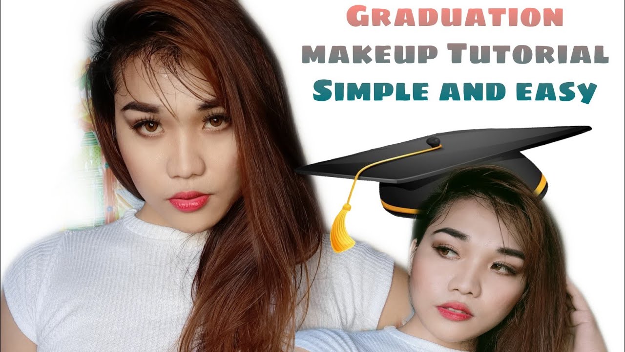 Simple Make up for Graduation photographic Makeup Tutorial - YouTube