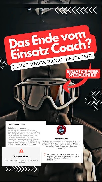 Das Ende vom Einsatz Coach? Bleibt unser Account bestehen? # ...