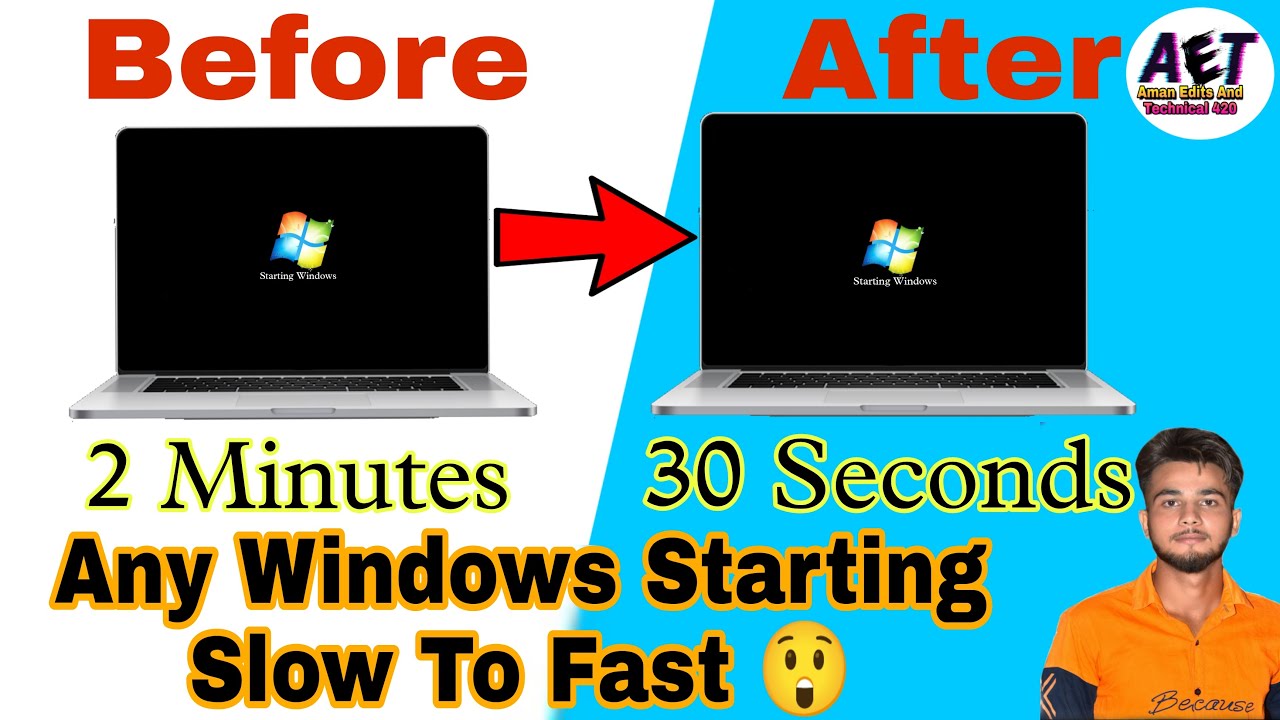 How To Fast Start Computer/Laptop || Less Then 30 Second 😲#computer # ...