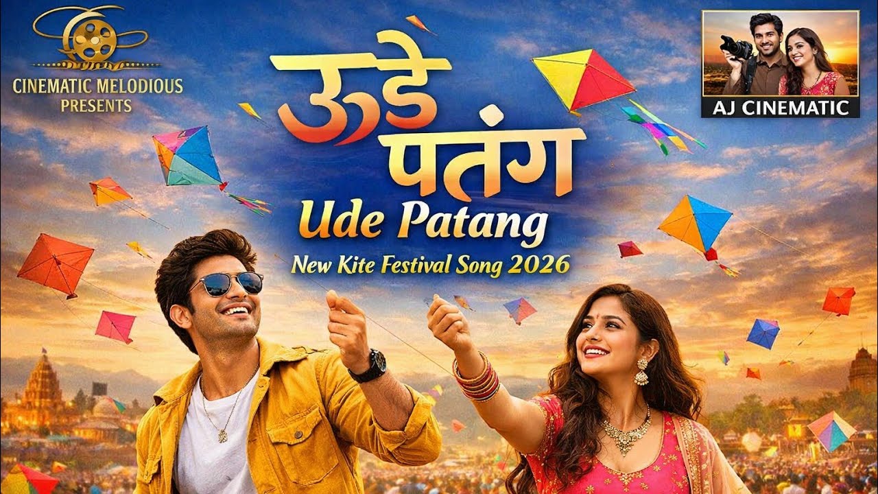 Ude Patang | New Kite Festival Song 2026 | Aj Cinematic Melodious ...