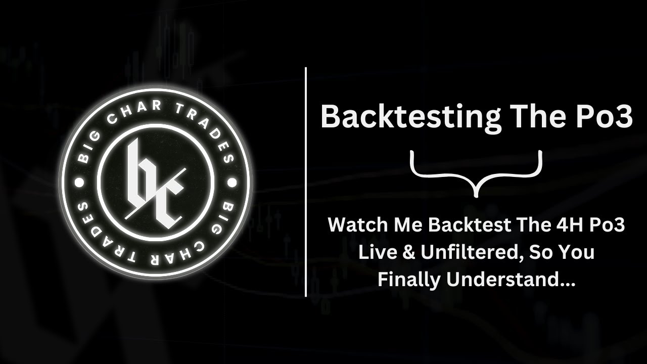 ICT Po3 LIVE Backtesting Session - YouTube
