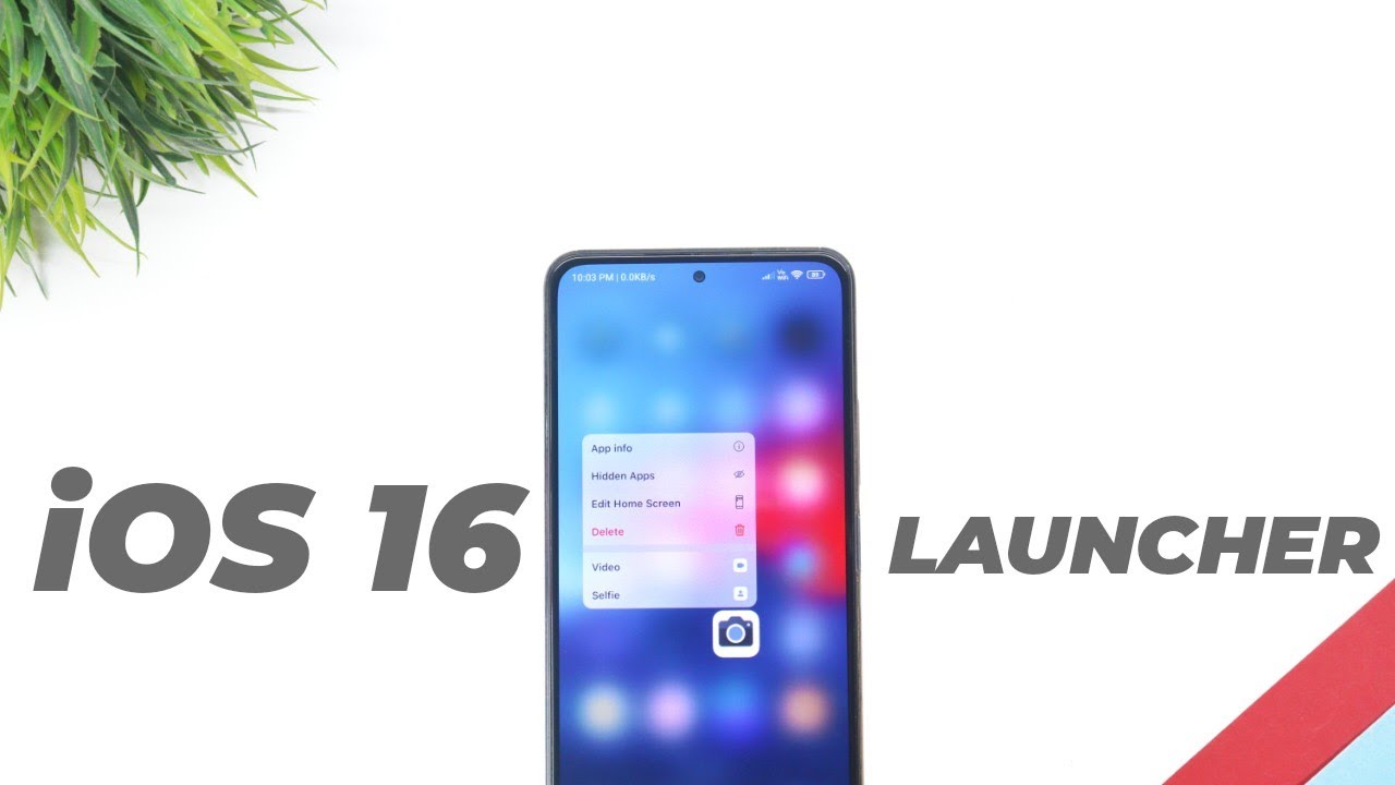 iOS 16 New Launcher With App Library,3D Touch & More | iPhone 14 ...