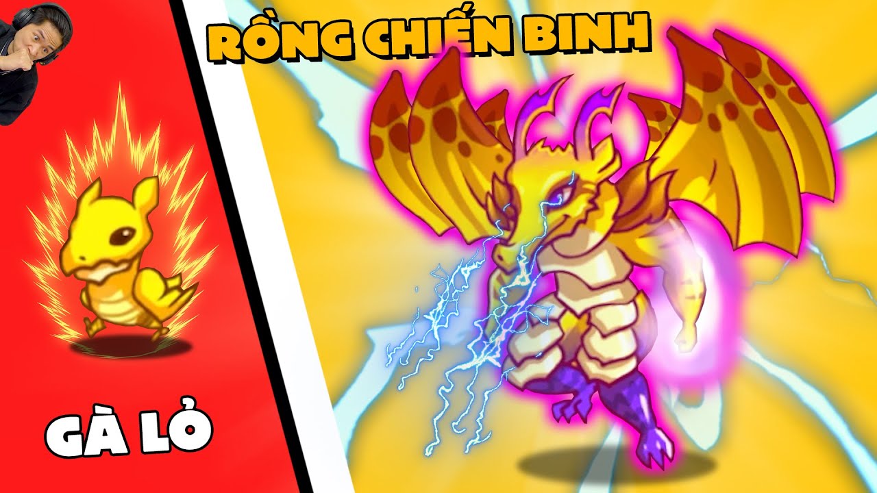 PobbRose Tiến hóa GÀ LỎ thành RỒNG CHIẾN BINH !!! (PobbRose Thánh nuôi ...