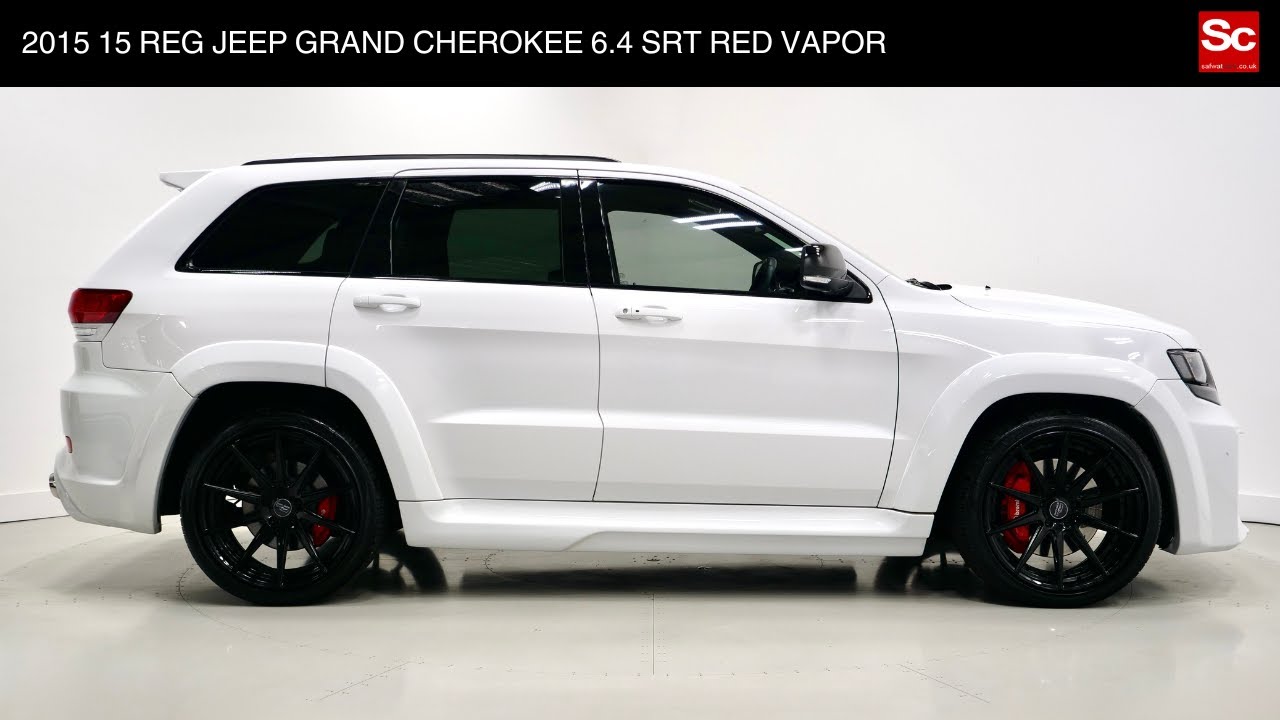 2015 15 REG JEEP GRAND CHEROKEE 6.4 SRT RED VAPOR - YouTube
